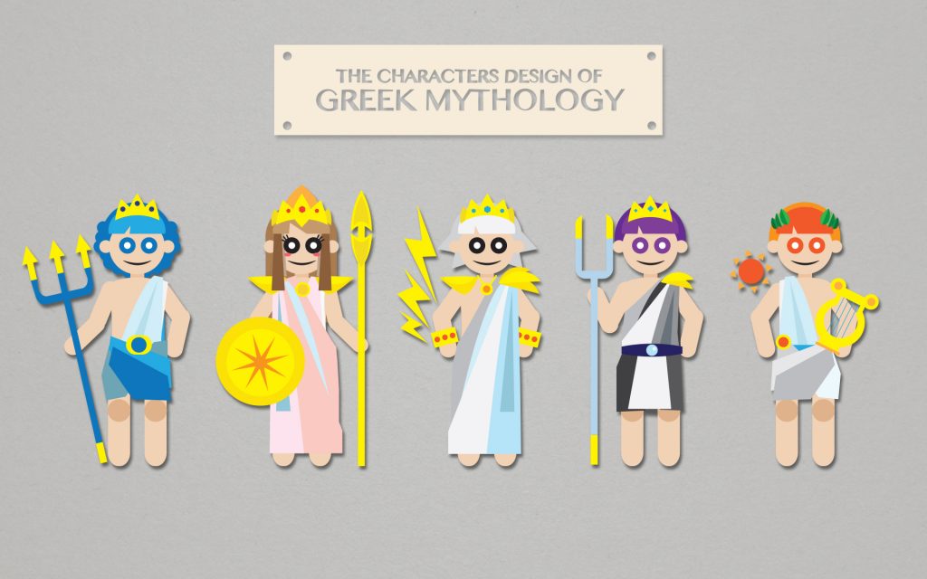 Greek Mythology Character Design – MrToTo Design