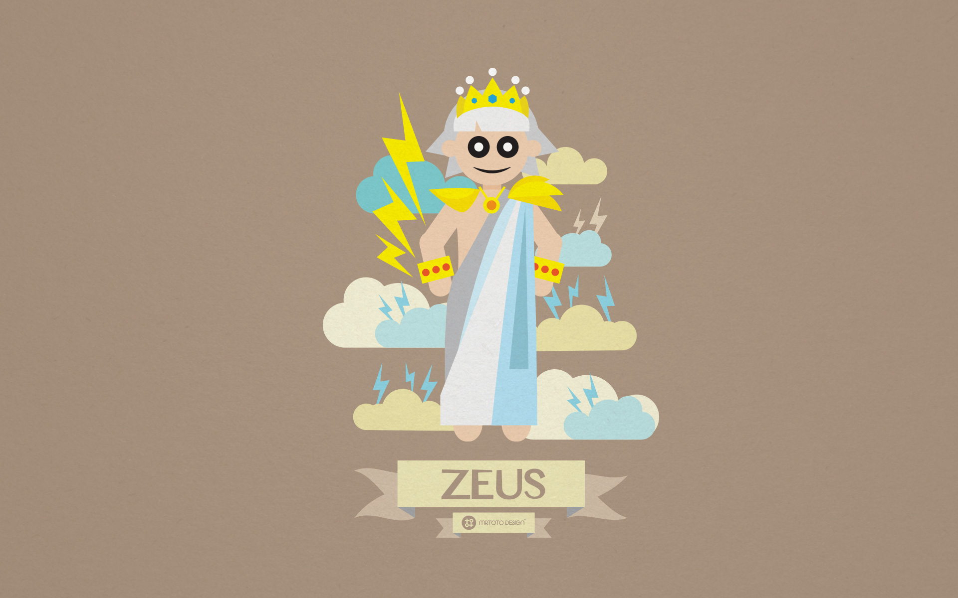 Greek Mythology Character Design – MrToTo Design